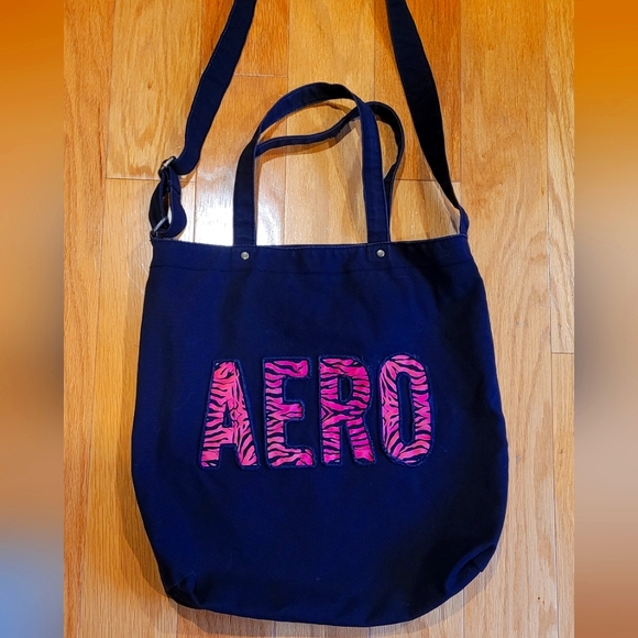 Aeropostale | Bags | Aero Aeropostale Vintage Messenger Bag Tote Purse ...
